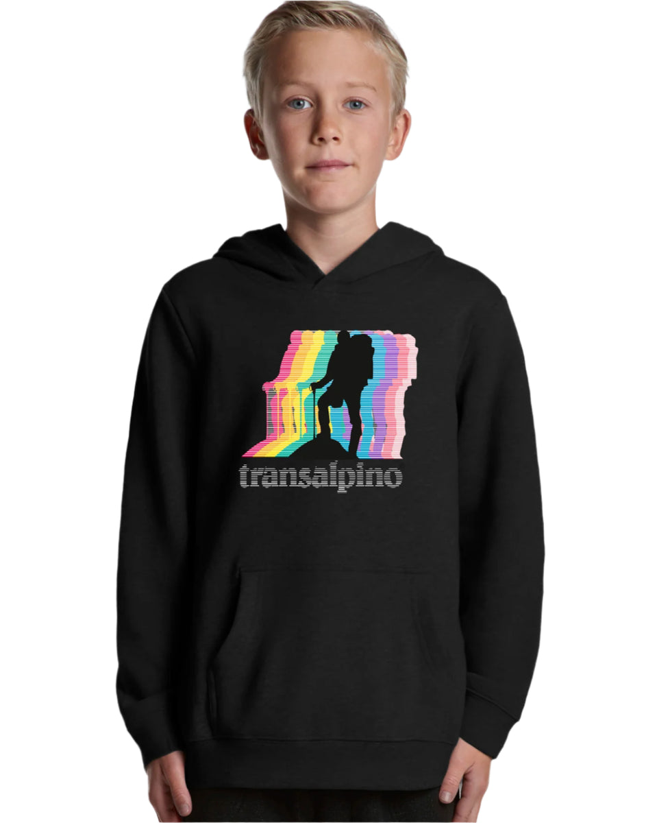 Transalpino Kids Get High Hoody - Black
