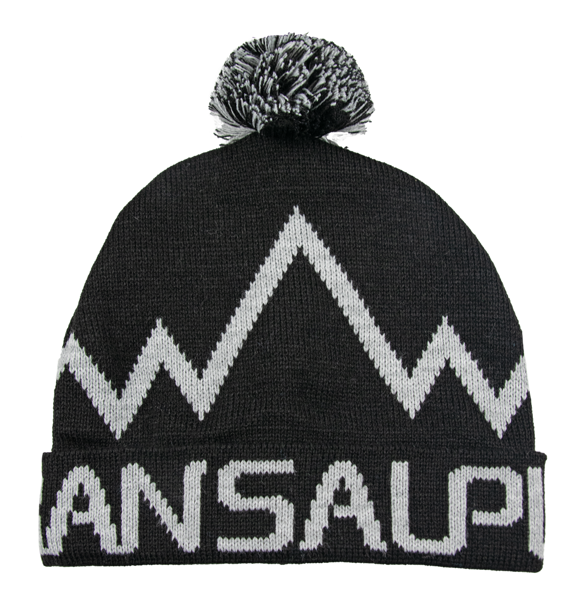 Alpine Ski Hat - Kirkdale (Black & Grey) – Transalpino