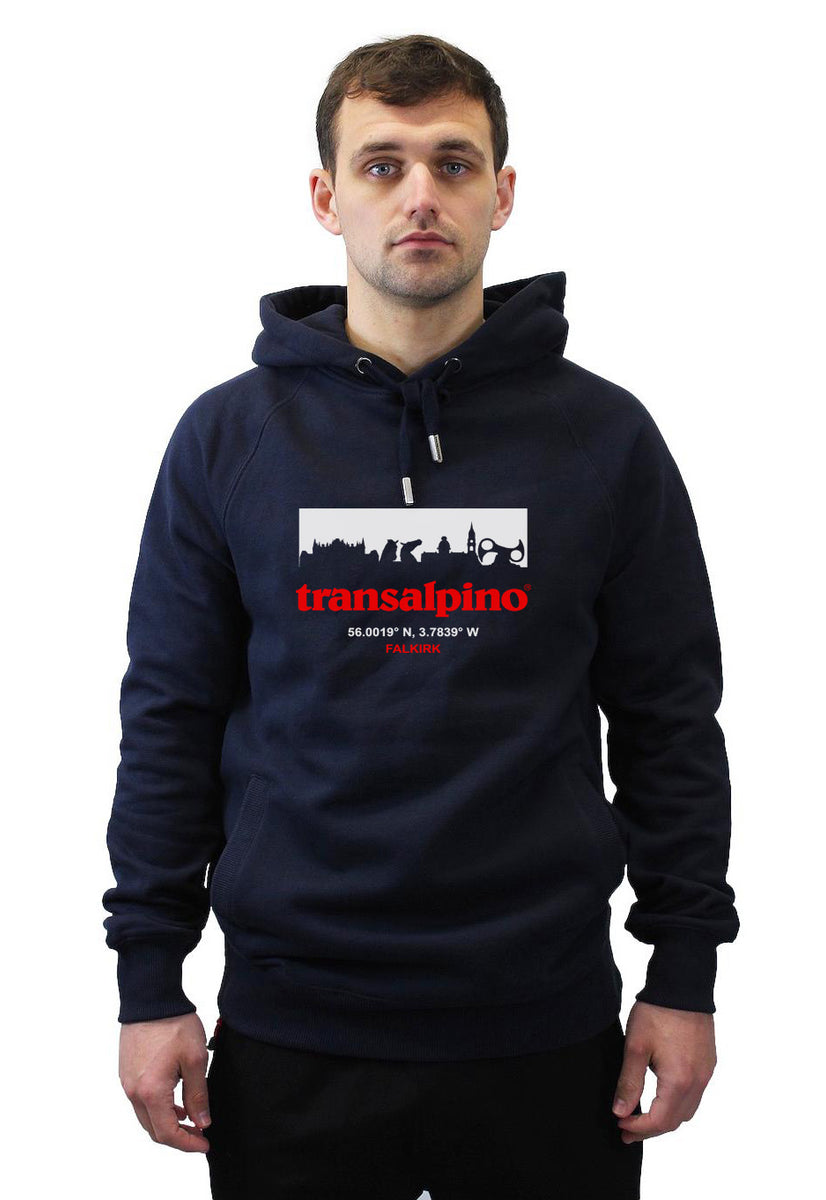 Transalpino Falkirk Skyline Hoody - Navy