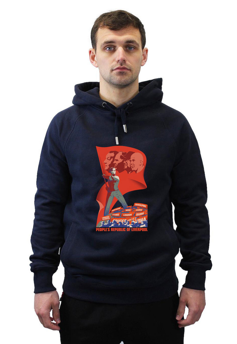 Transalpino Red Revolution Hoody - Navy